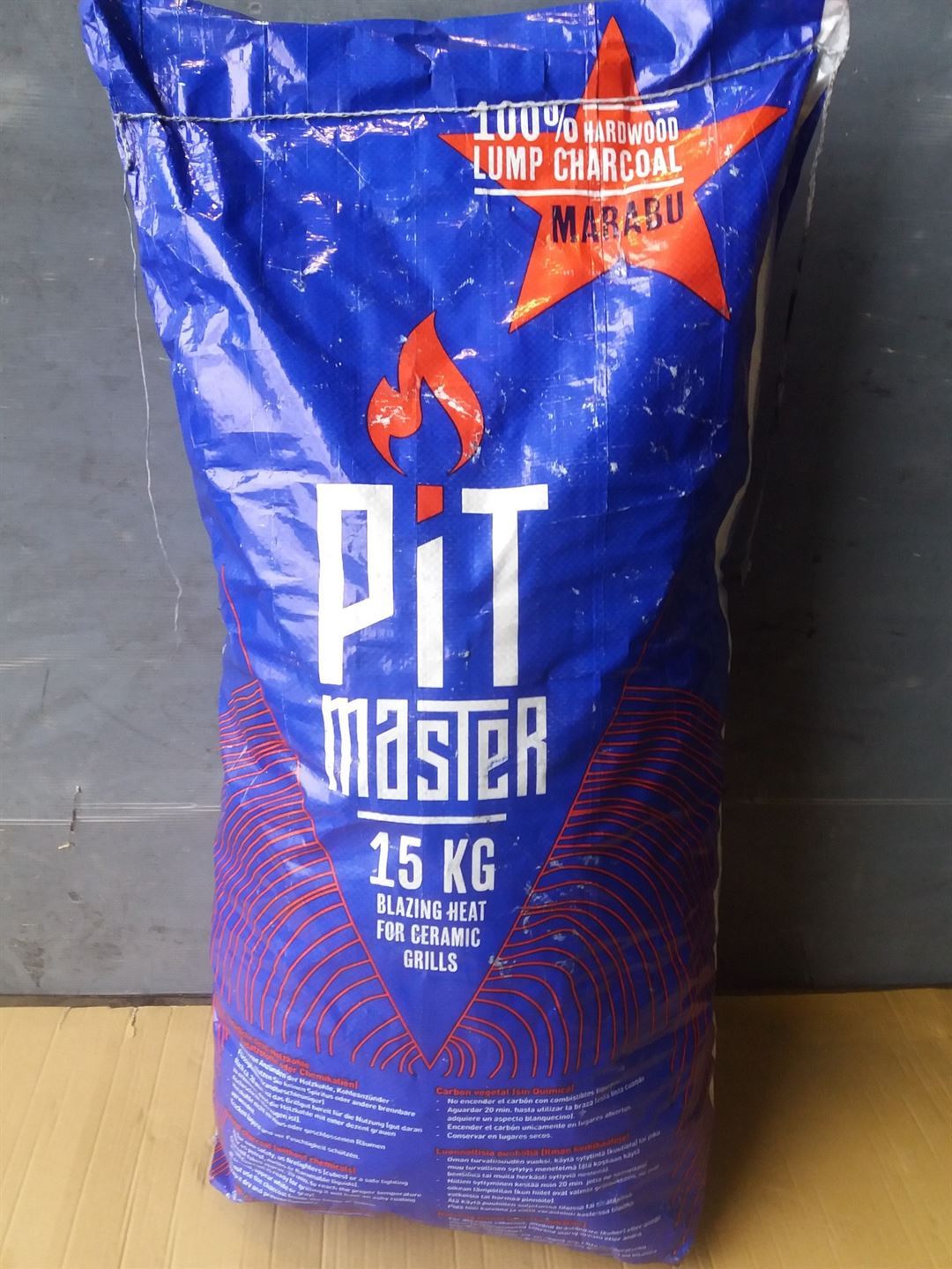 Houtskool Horeca Kwaliteit: Marabu 15kg